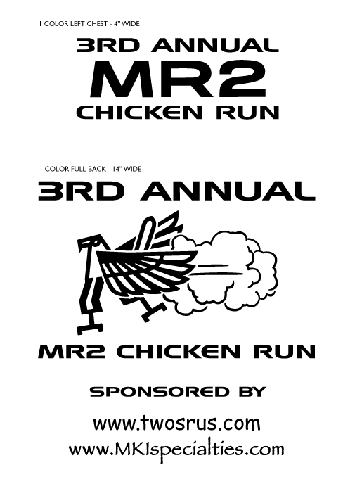 3rd Annual Chicken Run - May 1st | Page 2 | MR2 Owners Club Forum